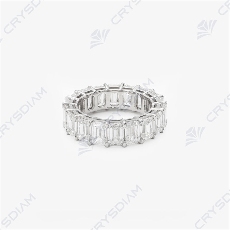 Emerald shape eternity band, China Emerald shape eternity band ...