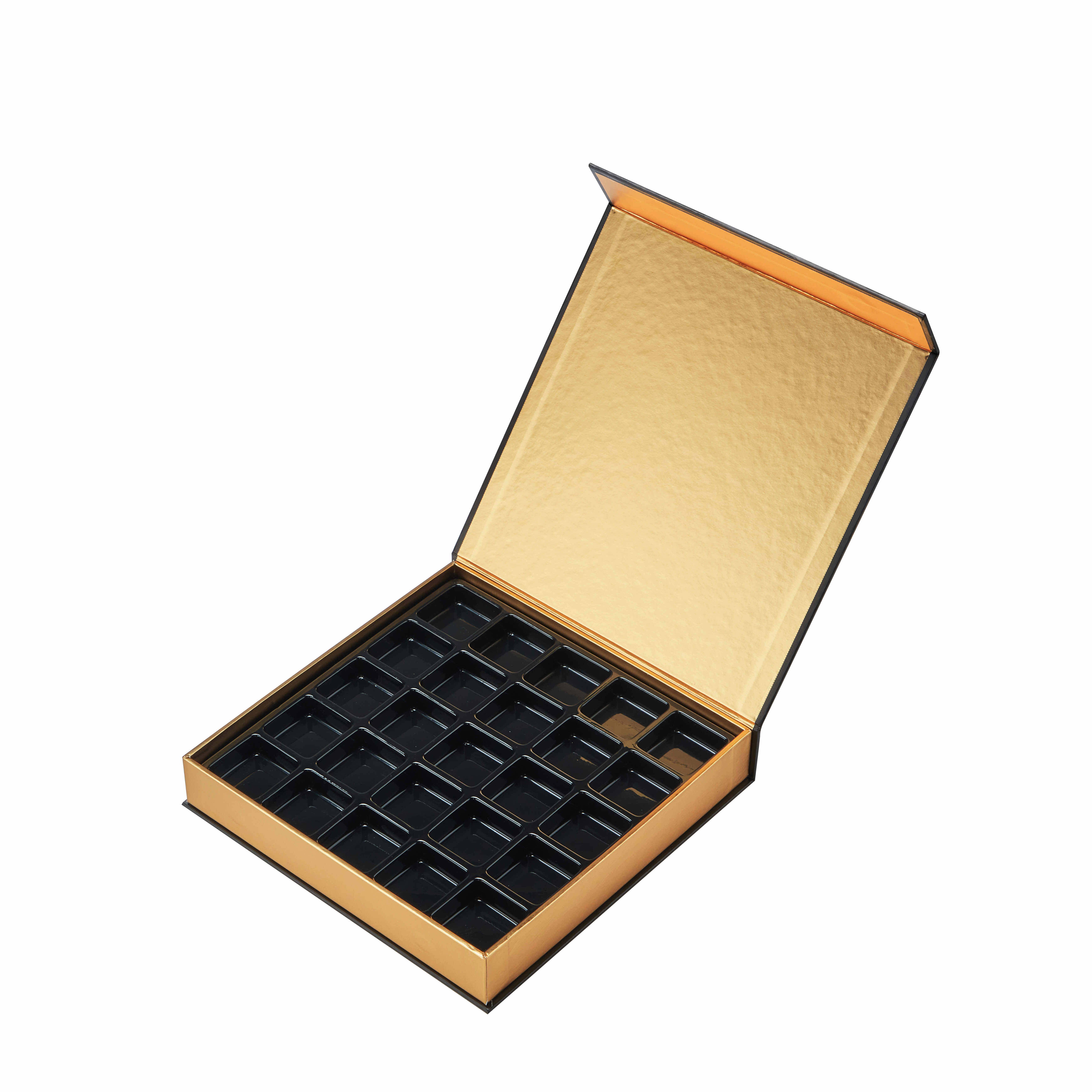 Luxury Chocolate Packaging Boxes with Custom Inserts | Book-Style ...