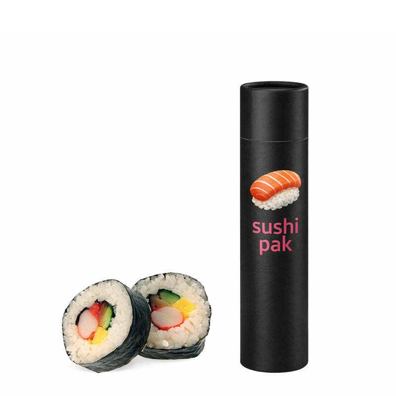 Pronto Molde Sushi Burrito Tubo Cilindro Push pop Up Roll Embalagem ...