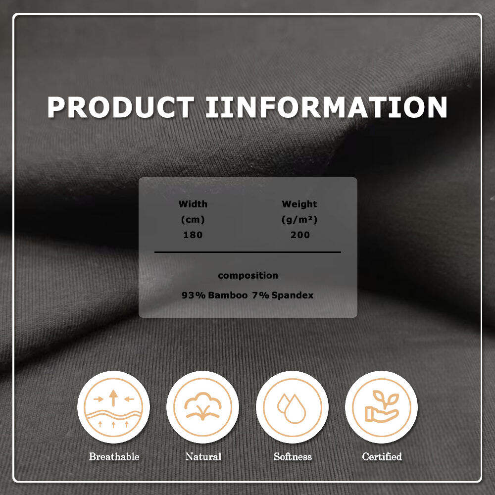 Tecido Jersey Simples 69% Bambu 31% Sorona Certificado Oeko-Tex Anti ...