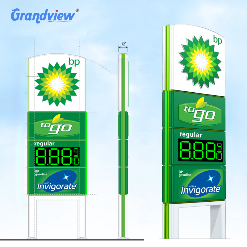 Benzinska Stalna Konstrukcija Od Čelika Napolju Vodootporna Prilagođeni ...