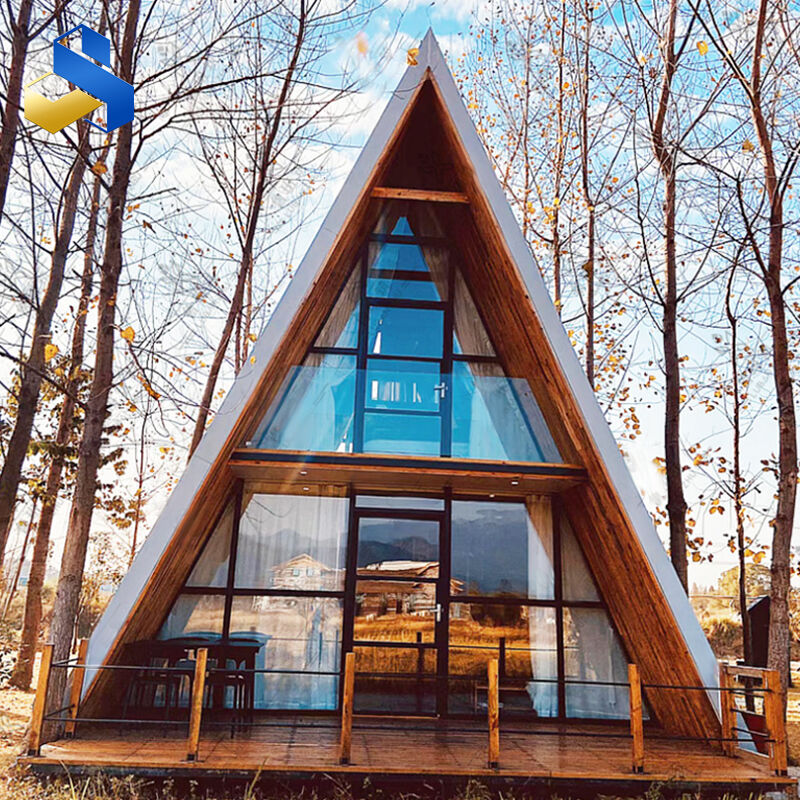 Triangular Container Hotel House | Industrial Modular Luxury Cabin ...