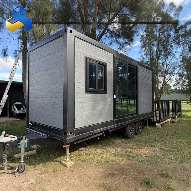Expandable Home Trailer Container Houses | Industrial-Grade Steel, ISO ...