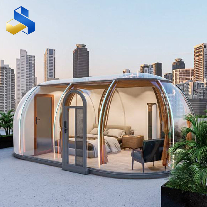 GOUYU Hotel Tourism Bubble Cabins: Steel Structure Space Capsules for ...