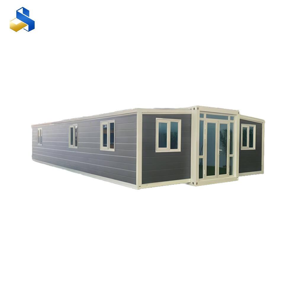 40-Foot Double-Wing Expandable Container House | 72m² Steel Structure