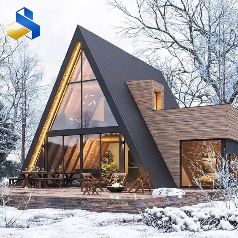 Triangular Container Hotel House | Industrial Modular Luxury Cabin ...