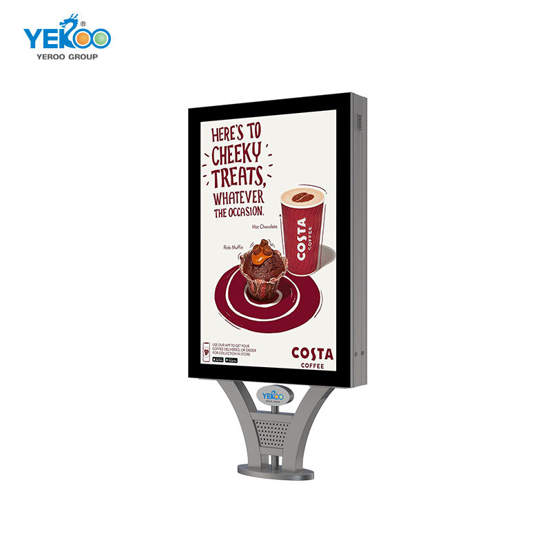 Outdoor LED Light Box YR1710-012: Full-Color 4mm Display, IP65 ...