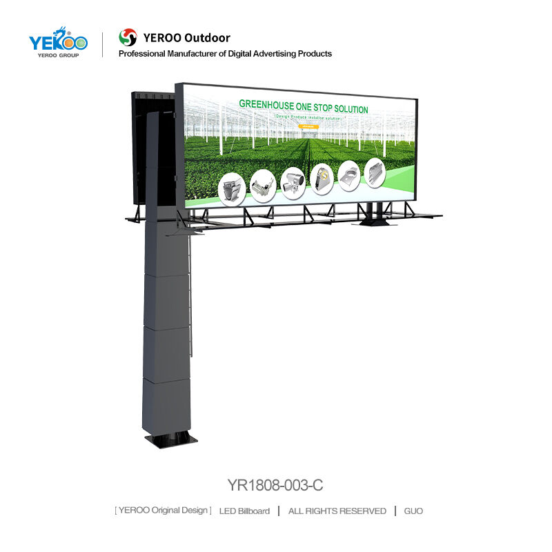 Outdoor LED Billboard YR1808-003-C: P4 Full-Color Display, 24/7 ...
