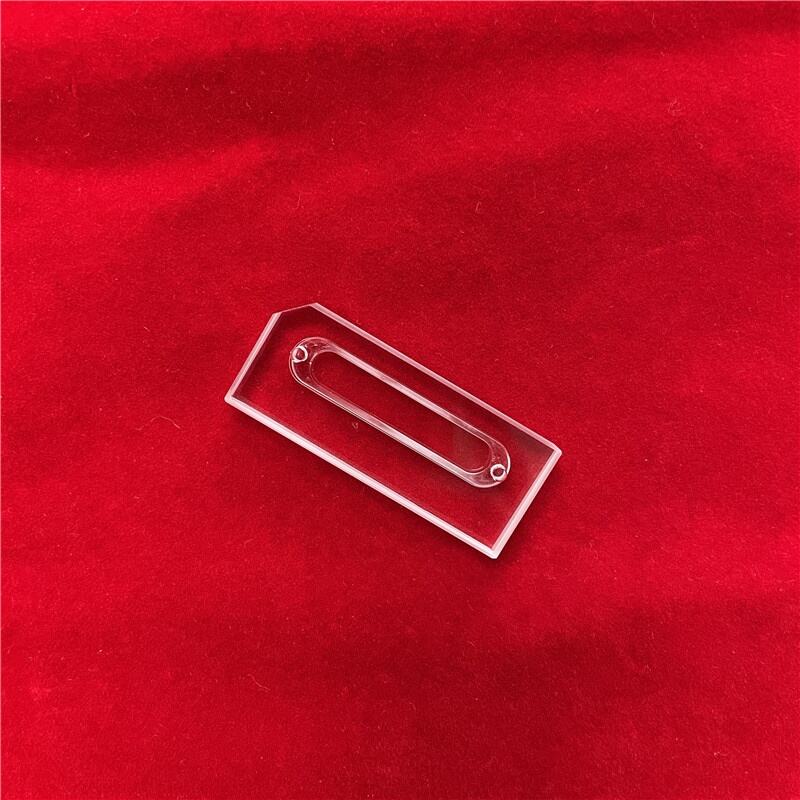 Custom Quartz Cuvette Cell with Laser Drilling | High-Temp, Corrosion ...