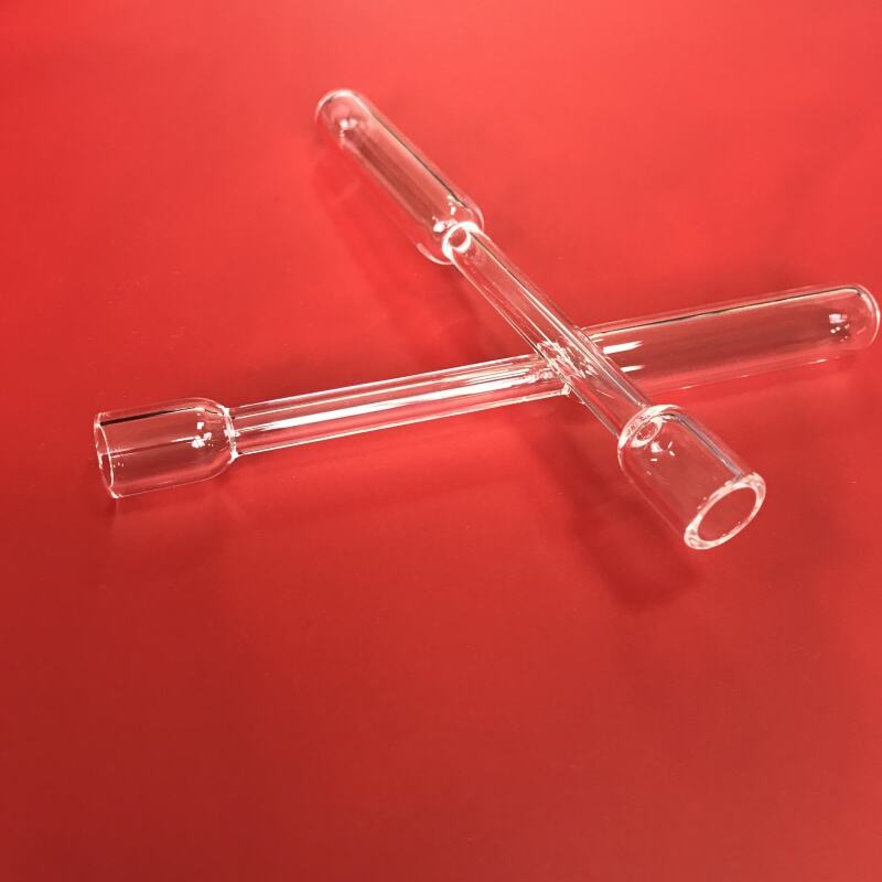 High Temperature Quartz Glass Tube for Industrial Applications, 1100°C ...