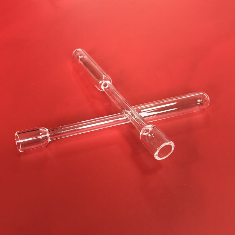 High Temperature Quartz Glass Tube for Industrial Applications, 1100°C ...