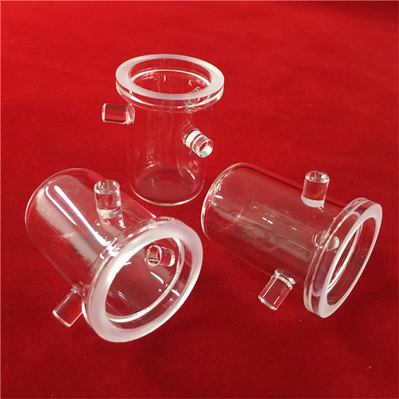 Customized Transparent Heat Resistance Fused Silica Quartz Glass ...