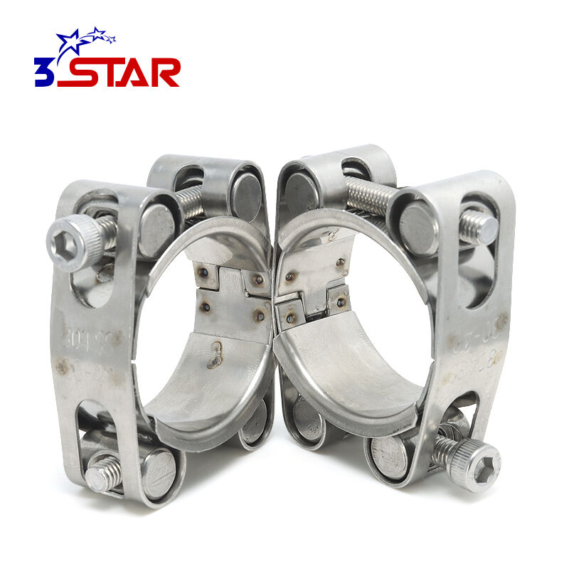 Double Bolt Pipe Clamp, China Double Bolt Pipe Clamp Manufacturers ...