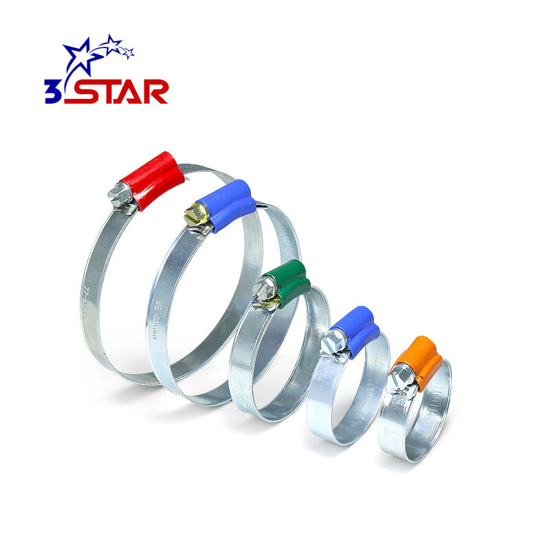 Blue Housing British Type Hose Clamp, China Blue Housing British Type ...