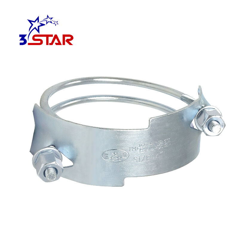 Left Hand Tiger Spiral Pipe Clamp, China Left Hand Tiger Spiral Pipe ...