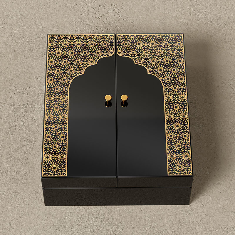 Islamic Holy Quran Wooden Storage Chest | Household supplies box