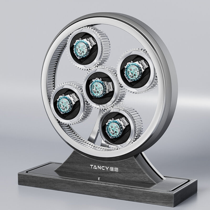Mechanical Gear Automatic Watch Winder Case | watch winder box automatic