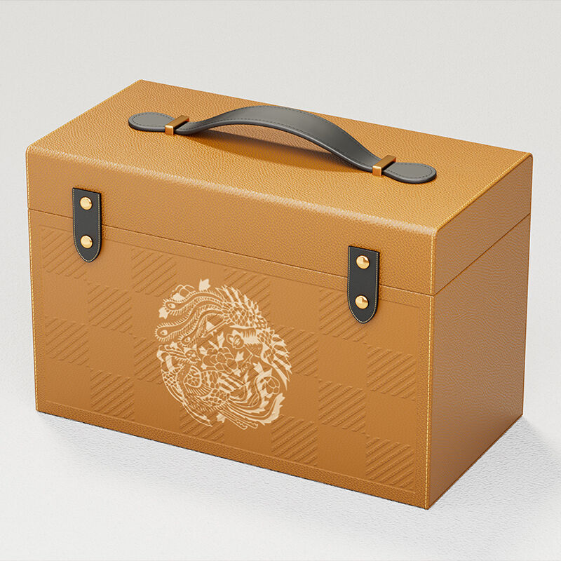 Vintage Suitcase-Style Nut Gift Box | Chinese Festival gift box