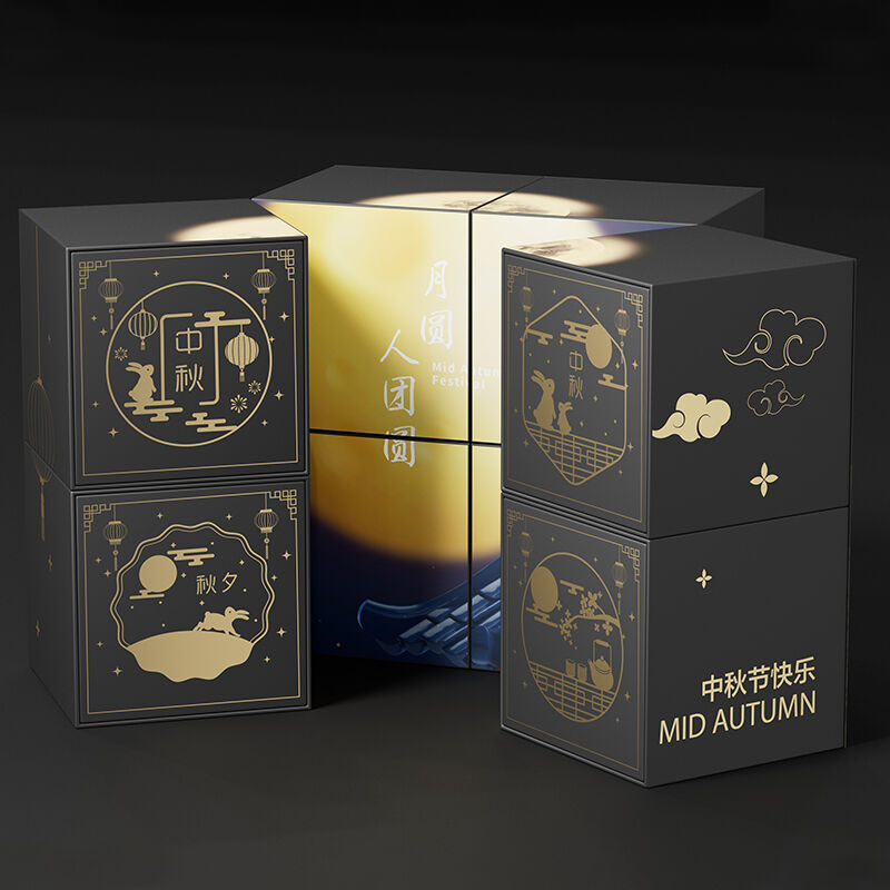 Moon Series LED Mooncake Box — Industrial MDF Packaging Solution