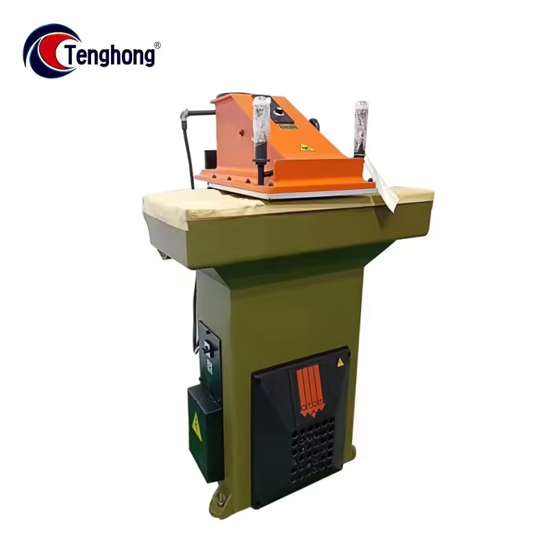 TH-228 Hydraulic Swing Arm Cutting Machine | Sewing Arm | Teng Hong ...