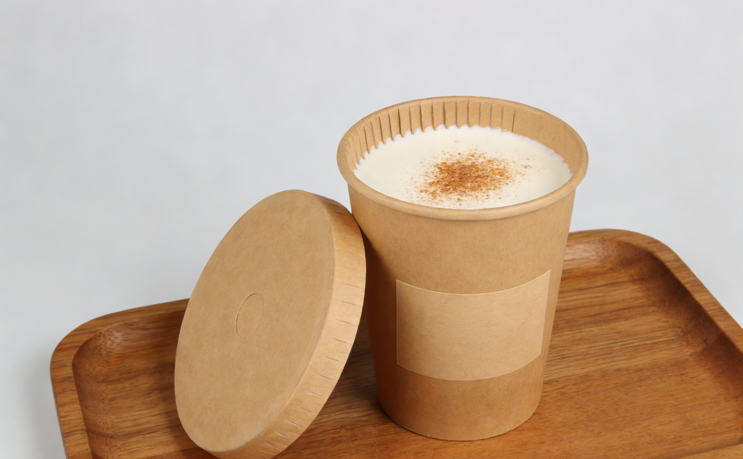 Round Hole Paper Lids for Drink Cups Food Grade Paper Cup Lids for ...