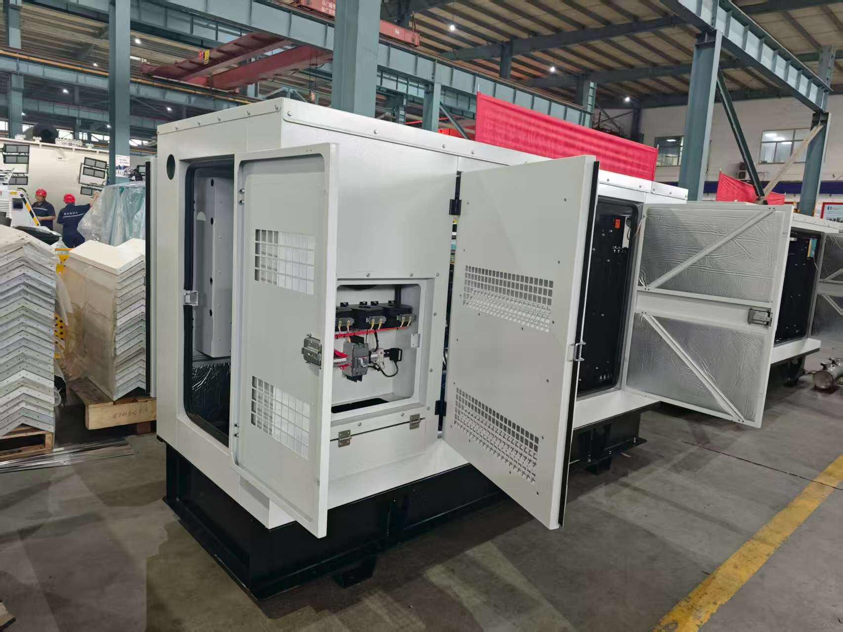 300kW Silent Generator Set | Industrial Diesel Genset, 70–90dB, ISO ...