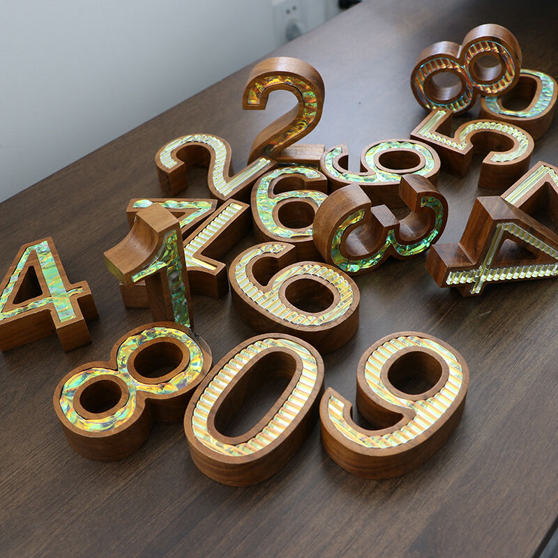 Walnut Wood Numbers, China Walnut Wood Numbers Manufacturers, Suppliers ...