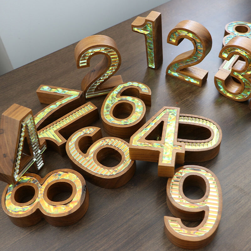 Walnut Wood Numbers, China Walnut Wood Numbers Manufacturers, Suppliers ...
