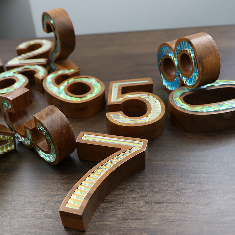 Walnut Wood Numbers, China Walnut Wood Numbers Manufacturers, Suppliers ...