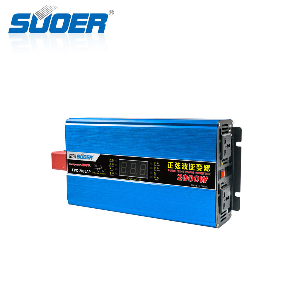 FPC-2000AP 2000 watt inverter oem off-grid 12VDC/24VDC 2000W pure sine wave power inverter
