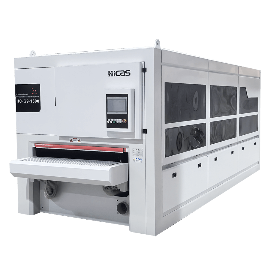 HC-G7/G9 Automatic MDF Wood Brush Sanding Machine | 1300mm Wide Belt ...