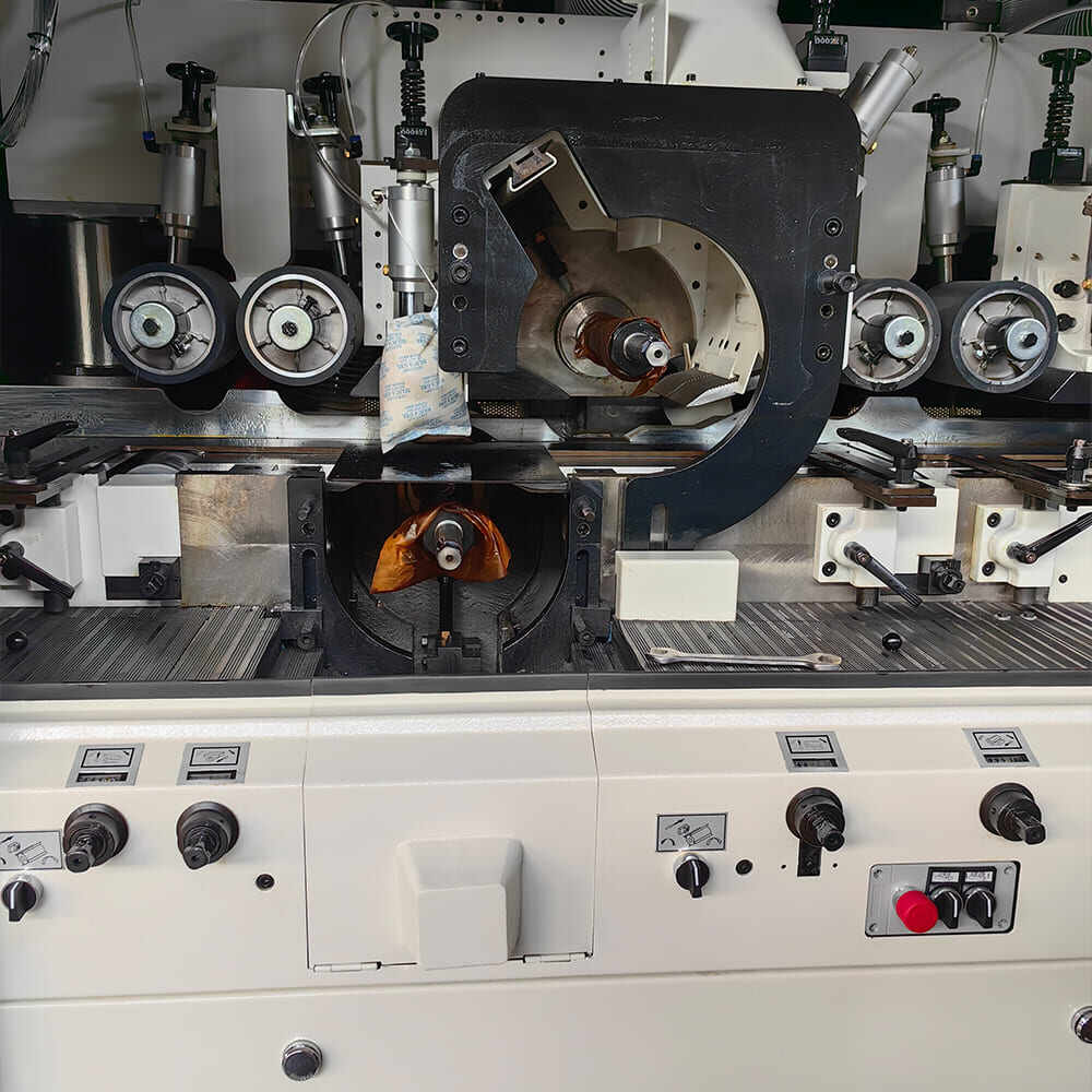 High Speed 4 Spindle Woodworking Four Side Planer Moulder Double End ...