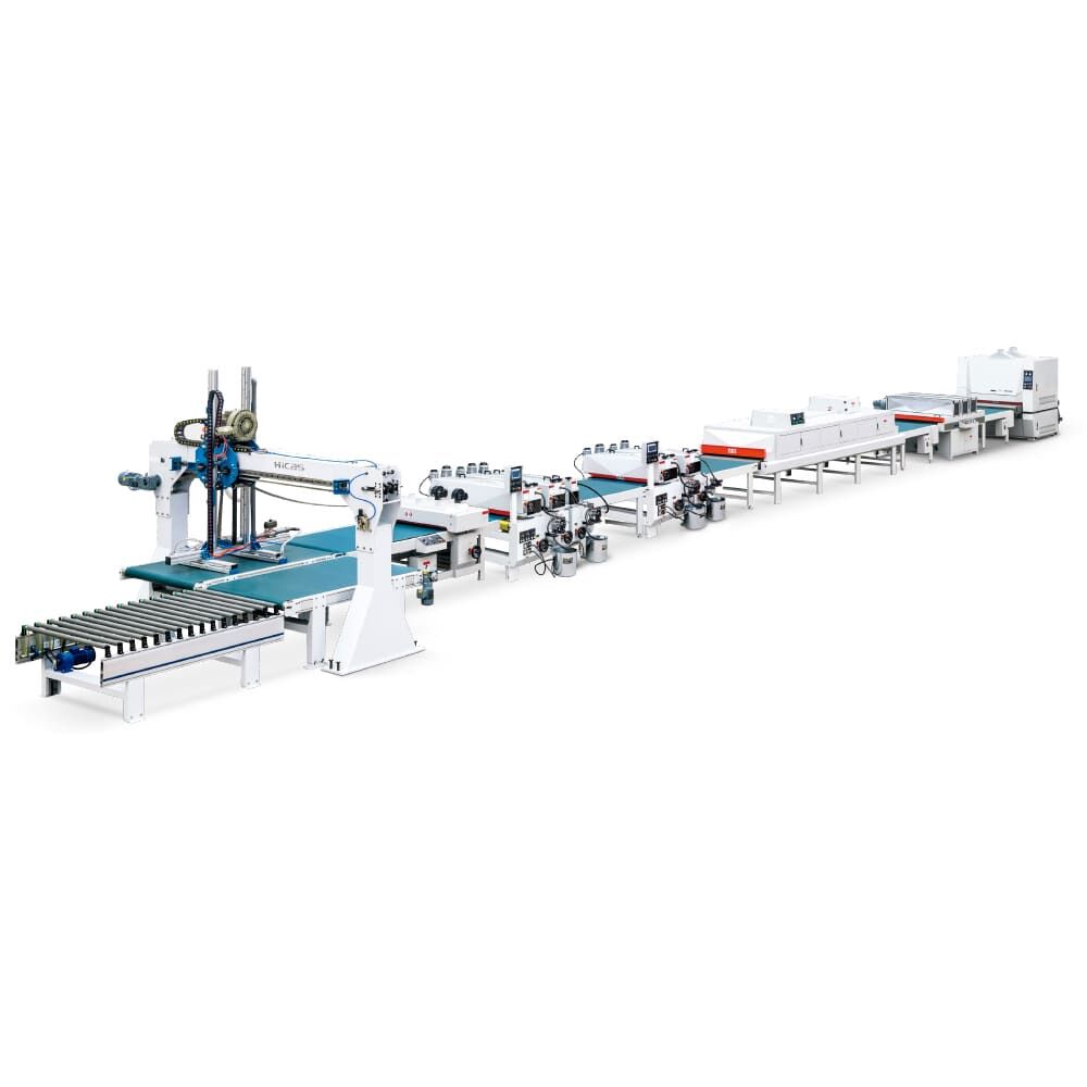 HICAS 120kW UV Roller Coater Machine for Cabinet Production | 12-20m ...