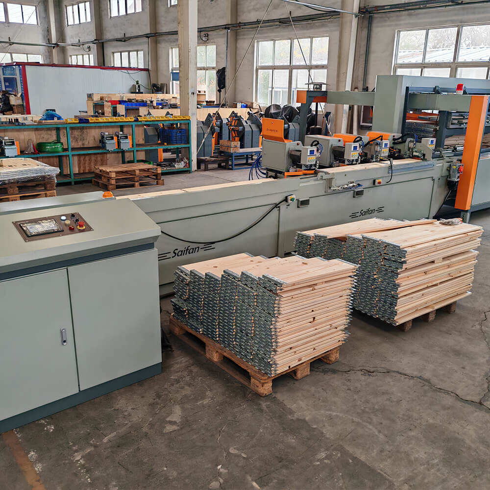 Automatic Wooden Pallet Making Machine for High-Productivity Manufacturing