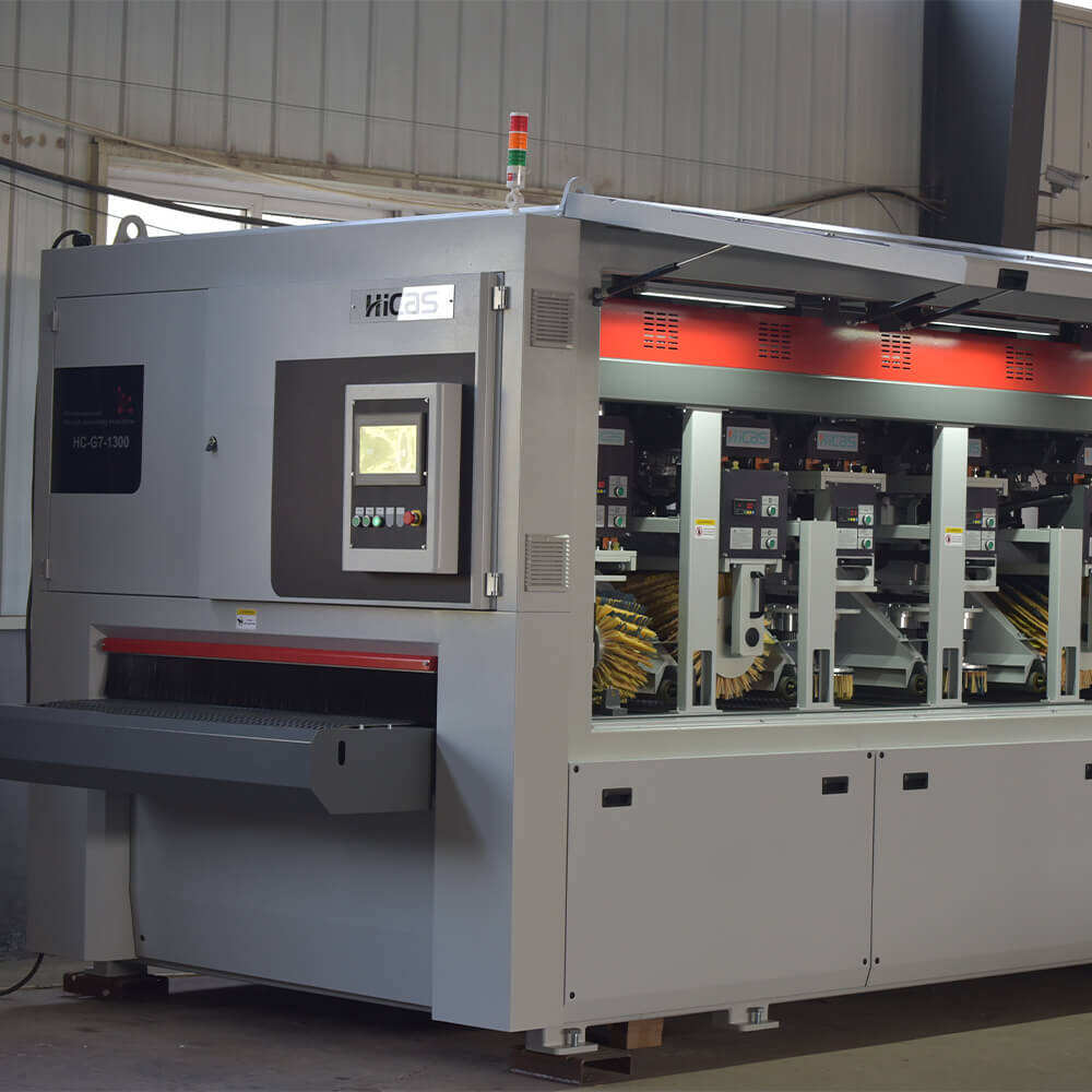 HC-G7/G9 Automatic MDF Wood Brush Sanding Machine | 1300mm Wide Belt ...