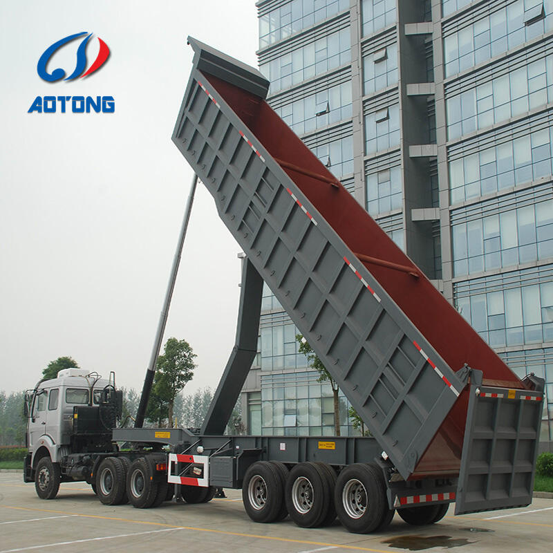 Rear Tipping Semi Trailer Manufacturer