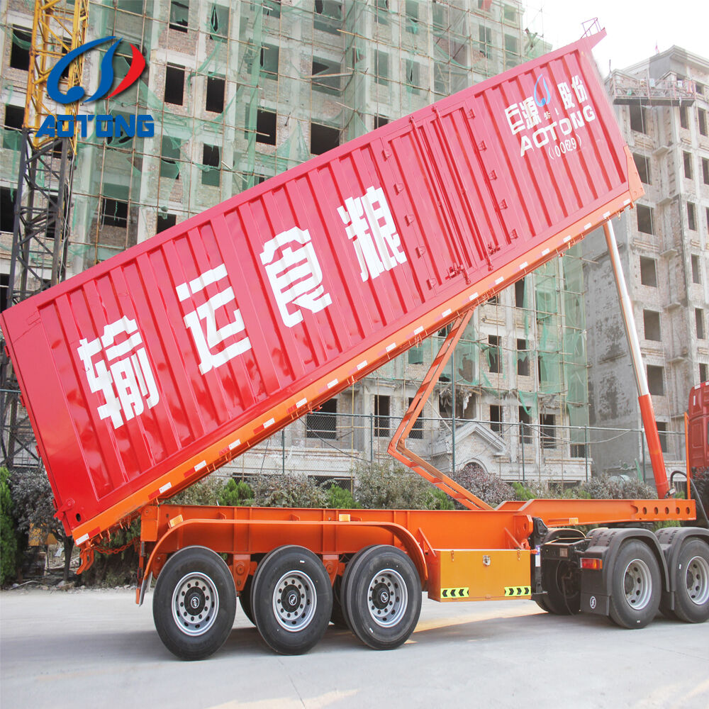 Rear Tipping Trailer Exporter