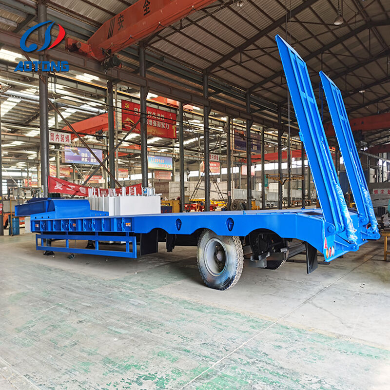 Lowboy Trailer - Ideal for Tall and Heavy Equipment