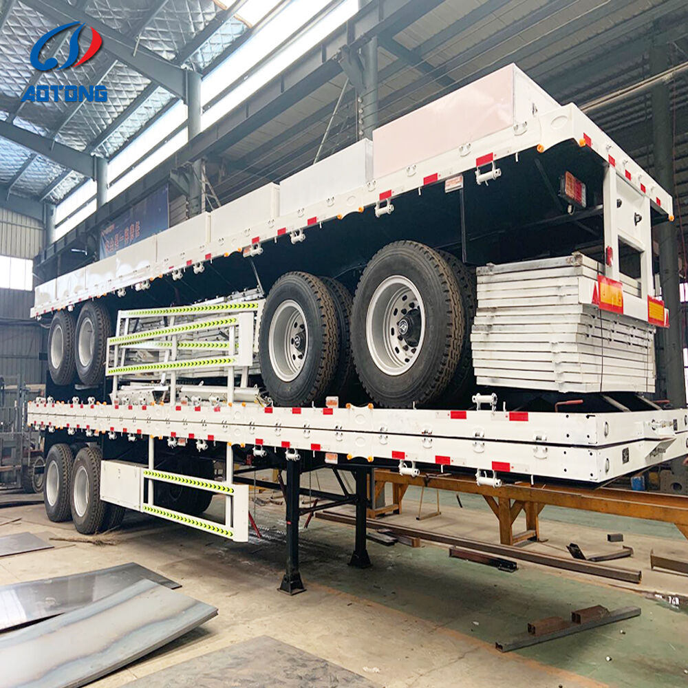 Flatbed Trailer - Heavy-Duty Open Cargo Transport Solutions