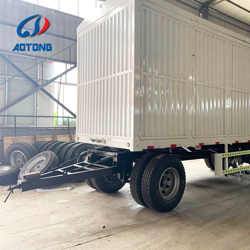 Full Van Trailer - Enclosed and Secure Cargo Transport