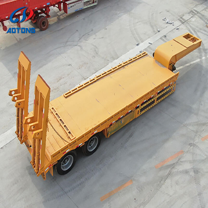 Lowboy Trailer - Ideal for Tall and Heavy Equipment