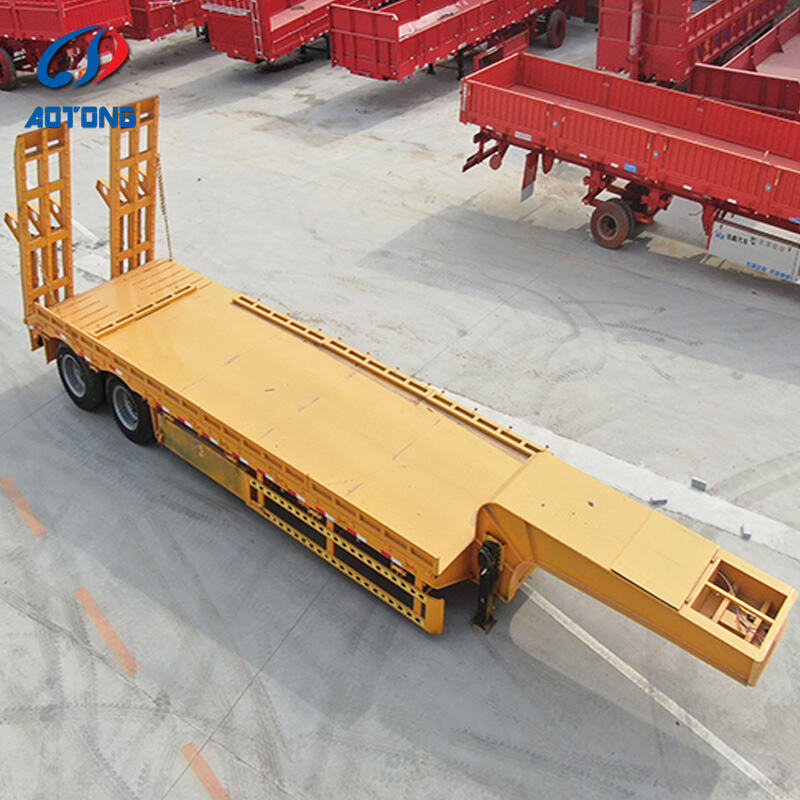 Step Deck Trailer – Reliable Transport Solutions by AOTONG