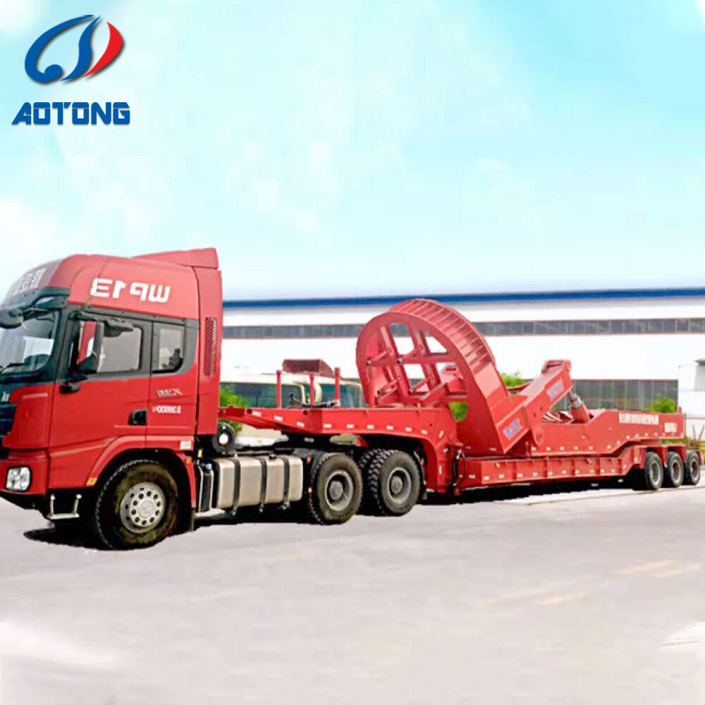 Wind Power Bridge Lowbed Trailer Supplier