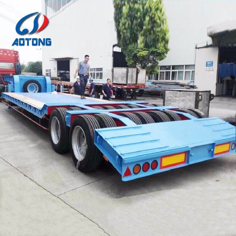 Line Axle Lowboy Trailer Exporter