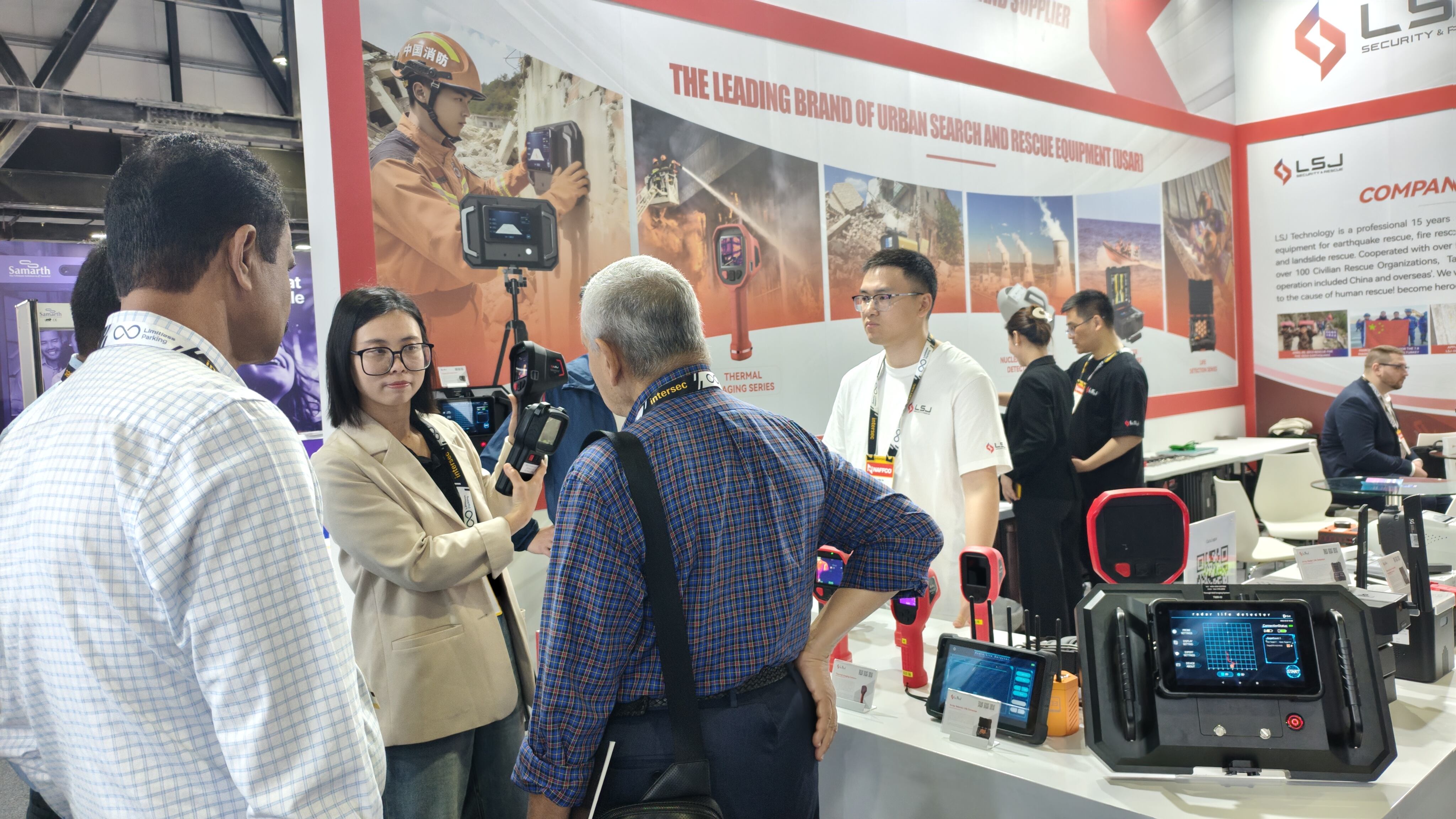 LSJ, 두바이 INTERSEC 2026에서 탁월한 성과 거두며 글로벌 응급 대응 파트너십 강화 — 전시회 — 베이징 LSJ ...