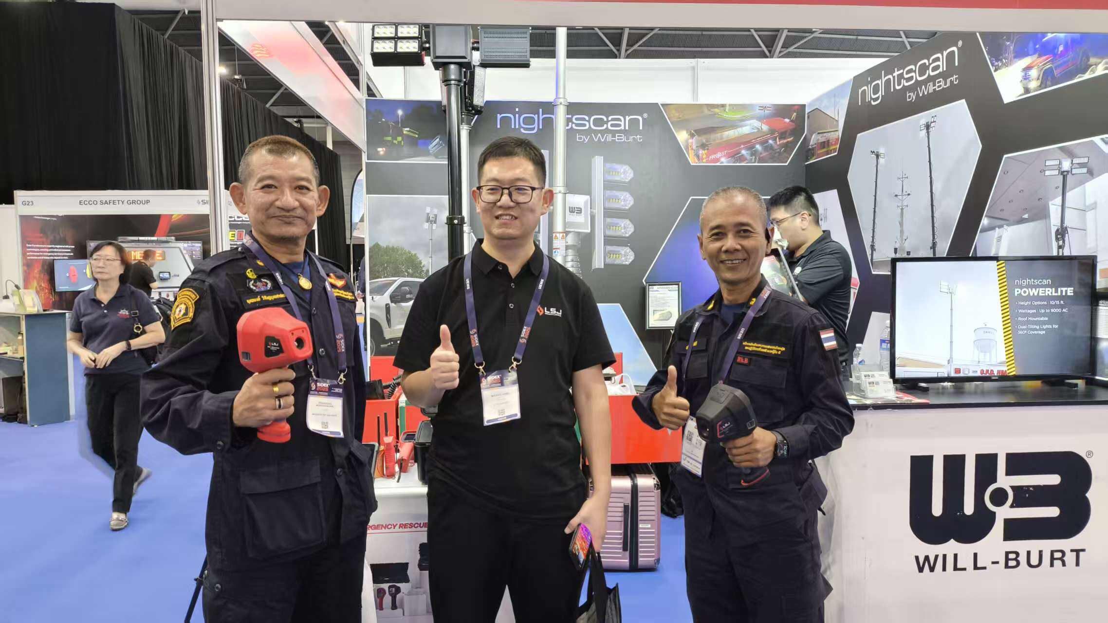 LSJ Engages Global Clients and Showcases Latest Life Detection ...