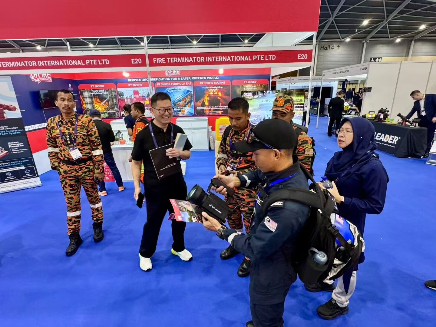 LSJ Engages Global Clients and Showcases Latest Life Detection ...