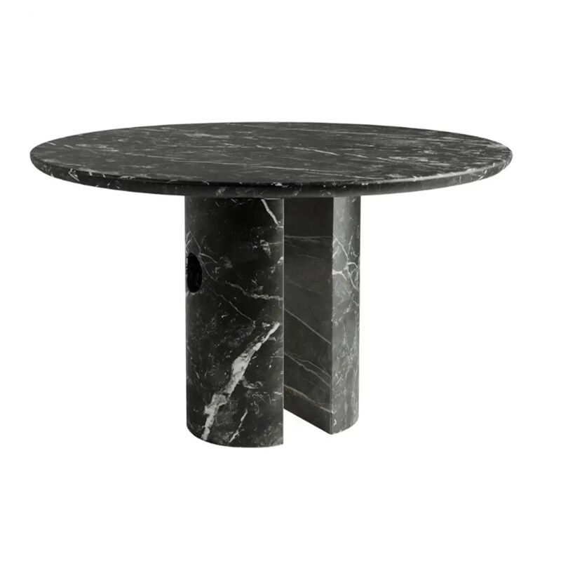 Dark Green Marble Dining Table | Premium Custom Stone Tables for Luxury ...