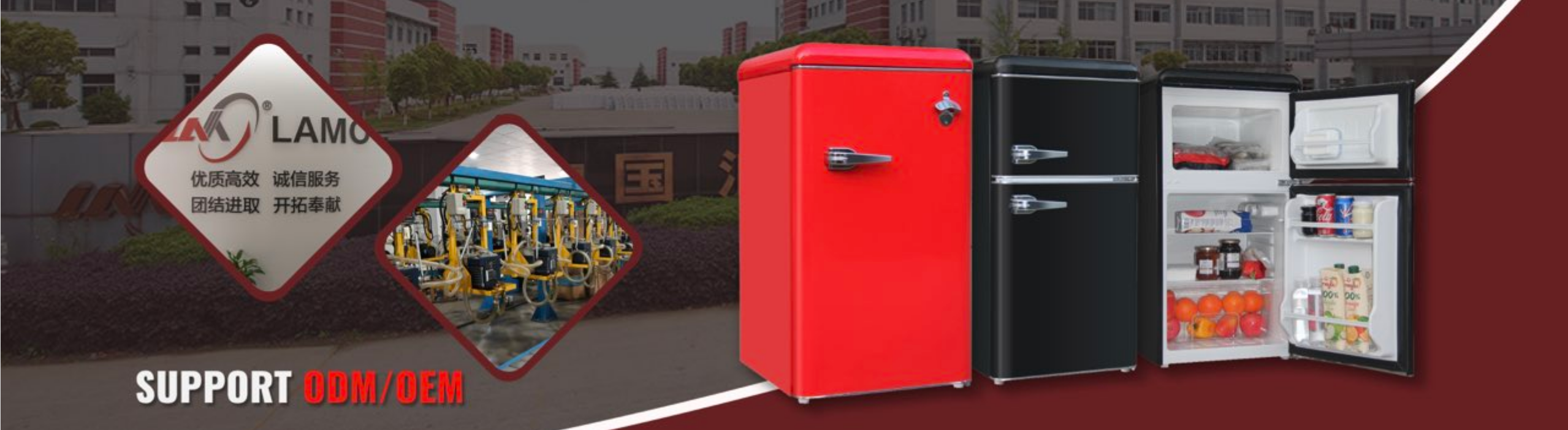 Double Door Refrigerator | professional home appliances manufacturer ...