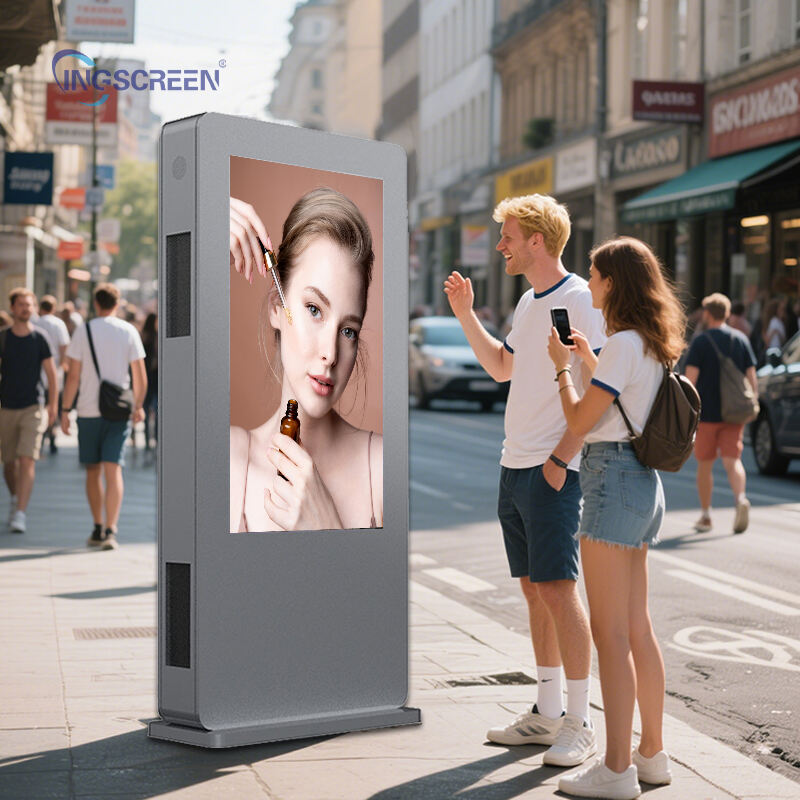 Outdoor Floor Stand Digital Signage | Floor Standing